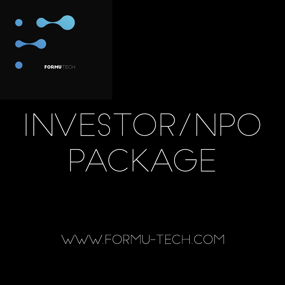 Investor/NPO Package • FormuTech Summit