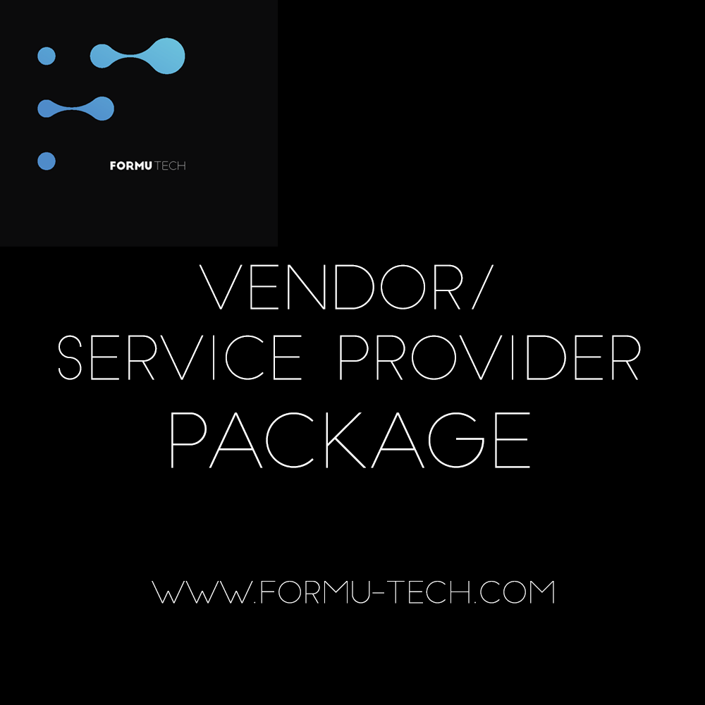 Vendor/Service Provider Package • FormuTech Summit